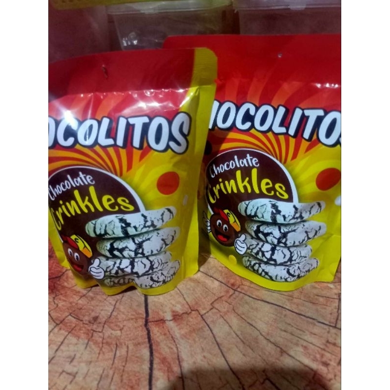 CHOCOLITOS CHOCOLATE CRINKLES IN A POUCH/SNACK/KUTKUTIN/PAMBAON/SARI ...