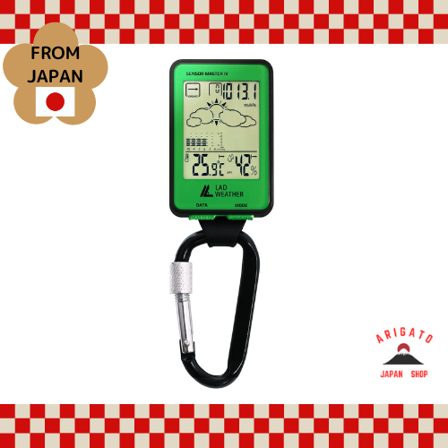 LAD WEATHER Carabiner Watch - Altimeter, Barometer, Compass, Weather ...