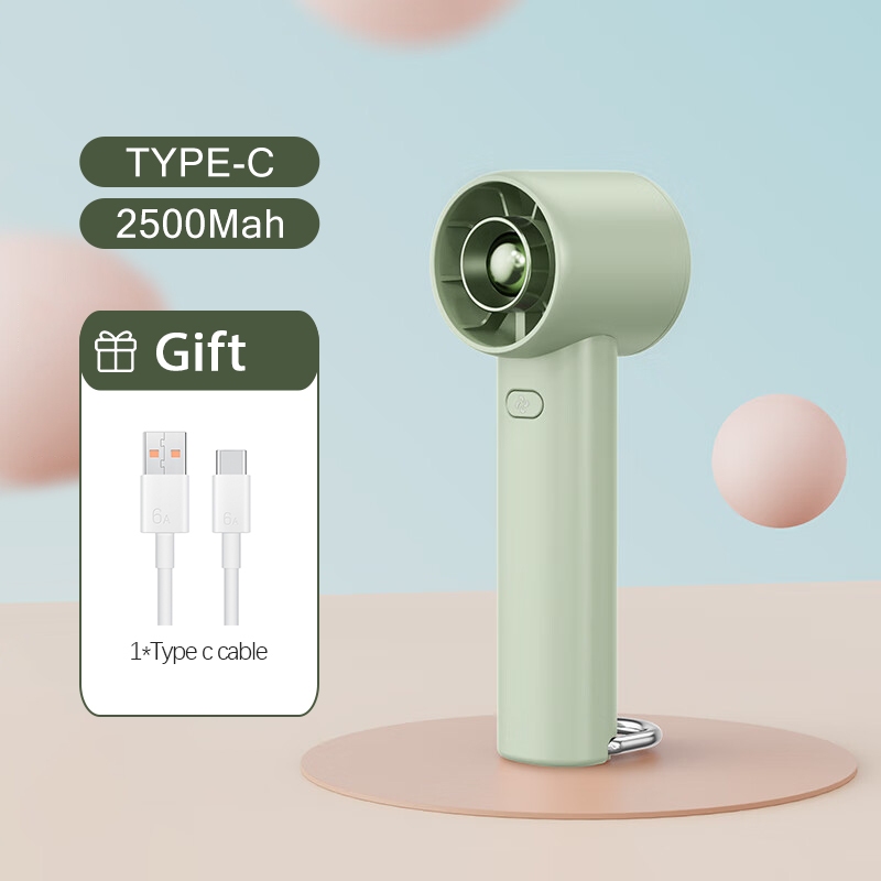 Portable Mini Fan 2500mAh Handheld Rechargeable Leafless Electric Fan 3 ... Portable Mini Fan 2500mAh Handheld Rechargeable Leafless Electric Fan 3 ...