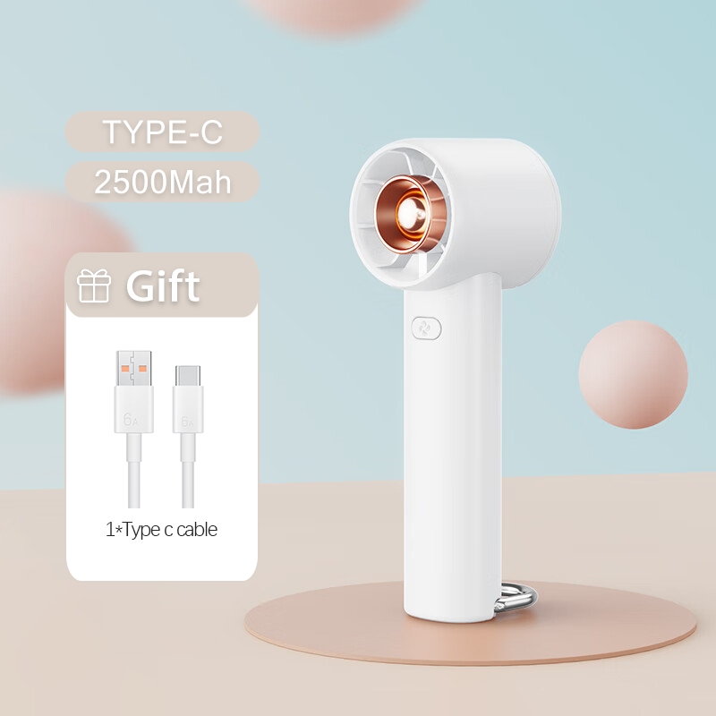 Portable Mini Fan 2500mAh Handheld Rechargeable Leafless Electric Fan 3 ... Portable Mini Fan 2500mAh Handheld Rechargeable Leafless Electric Fan 3 ...