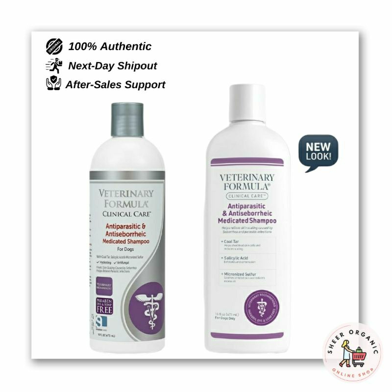 Veterinary Formula Clinical Care Antiparasitic & Antiseborrheic ...