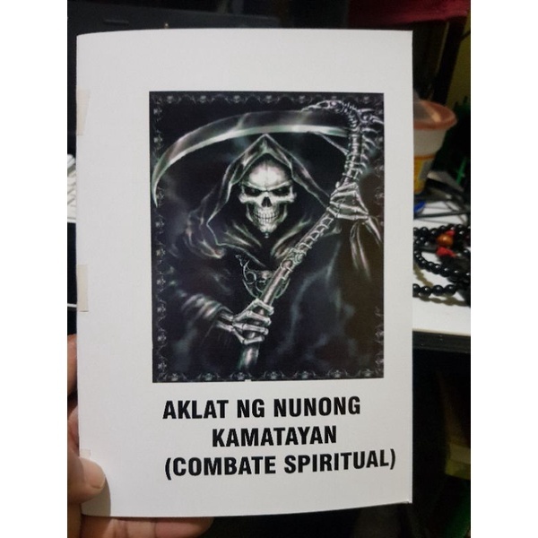 AKLAT NG NUNONG KAMATAYAN 58PAGES | Shopee Philippines