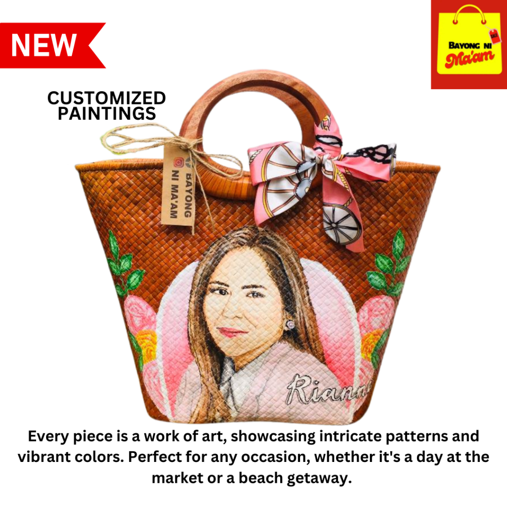 BAYONG NI MA'AM: New! Bayong Art Customized & Personalized Portrait ...