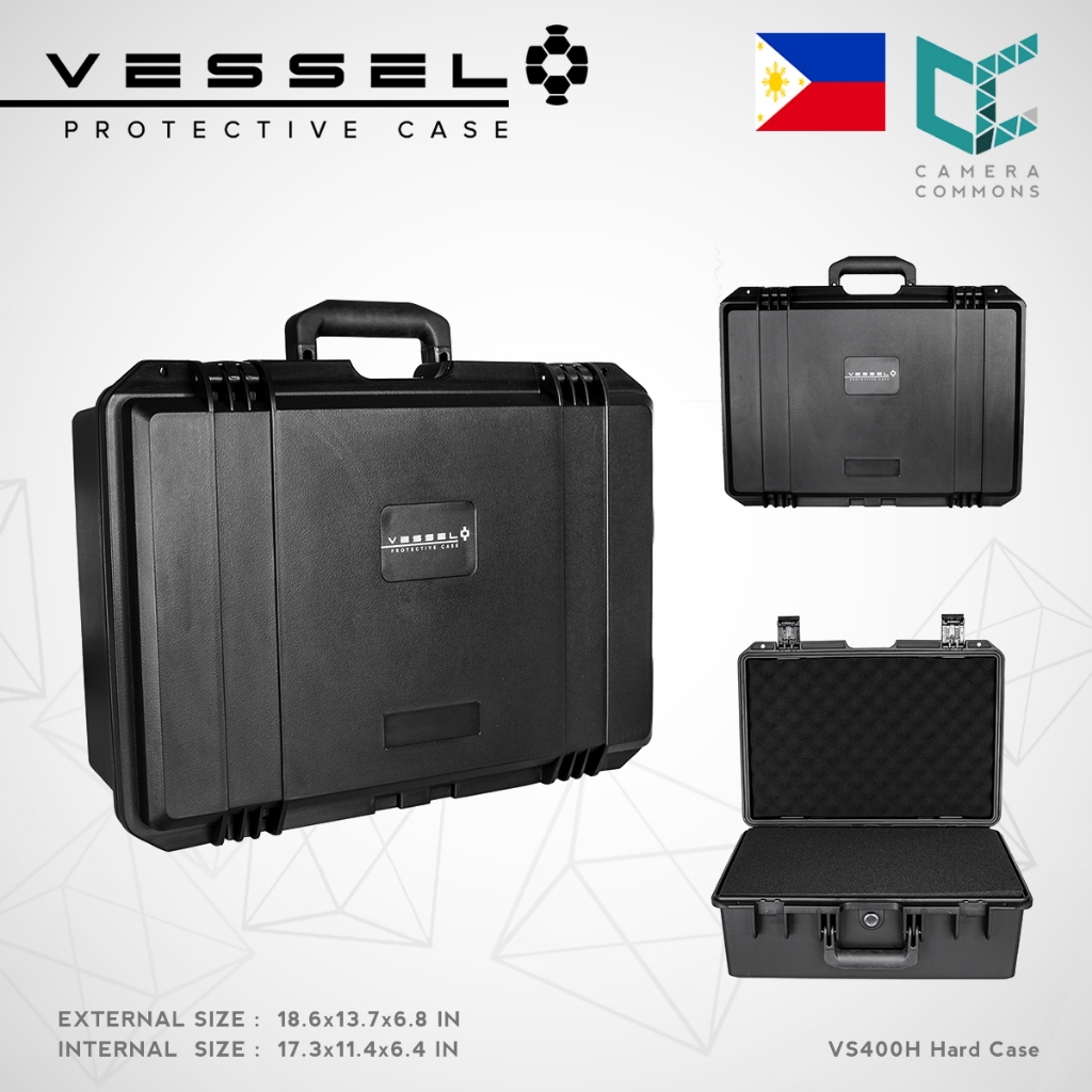 VESSEL VS400H Portable Hard Case for Photography, Equipment ...
