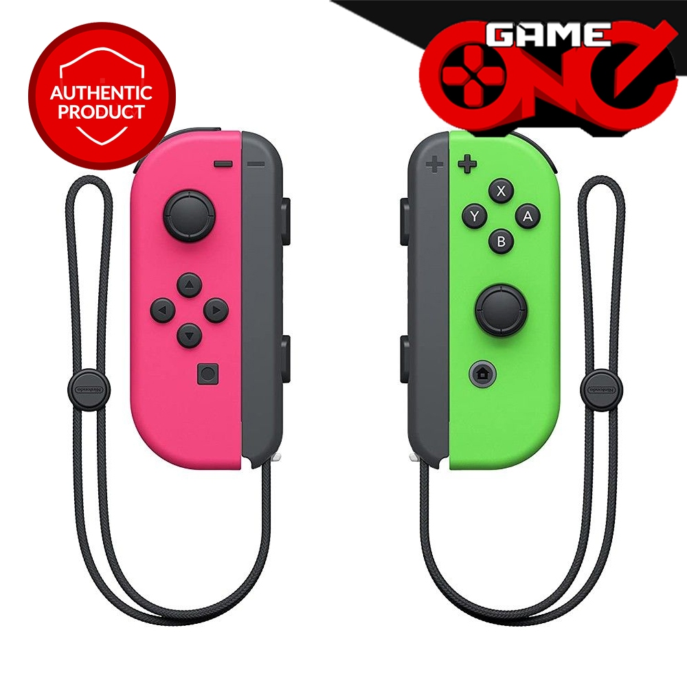 Nintendo Switch Joy-Con [L/R] Neon Green / Pink | Shopee Philippines