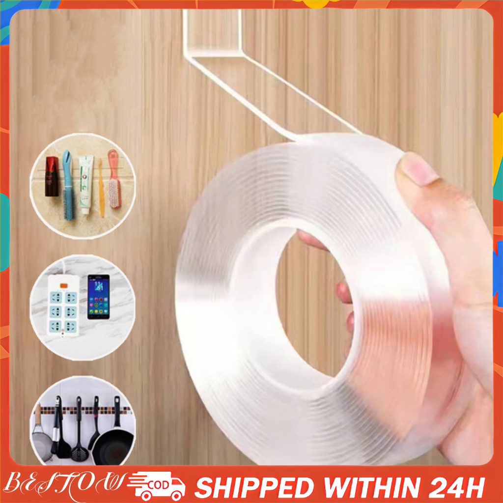 Reusable self-adhesive tape nano high viscosity waterproof washable ...