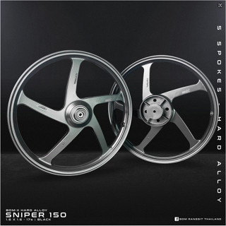 BOM RANGSIT MAGS 5 Spokes Hard Alloy Mags Sniper 150/Aerox/Click 125 ...