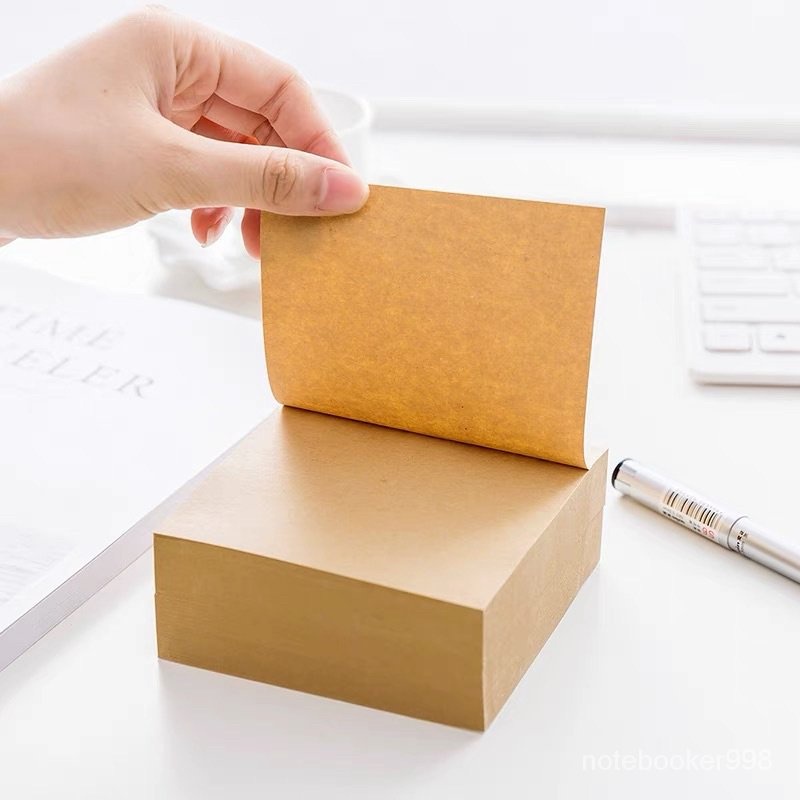 400 Sheets Thickened Square Student Memo Tearable Notes School Office ...