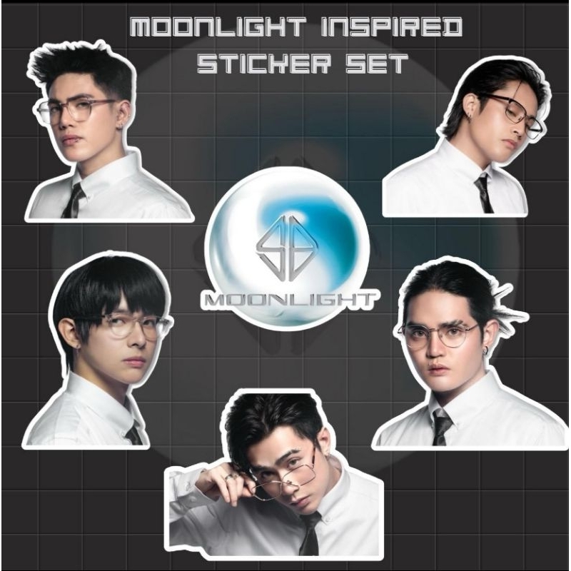 SB19 MOONLIGHT DIE CUT VINYL STICKER | Shopee Philippines