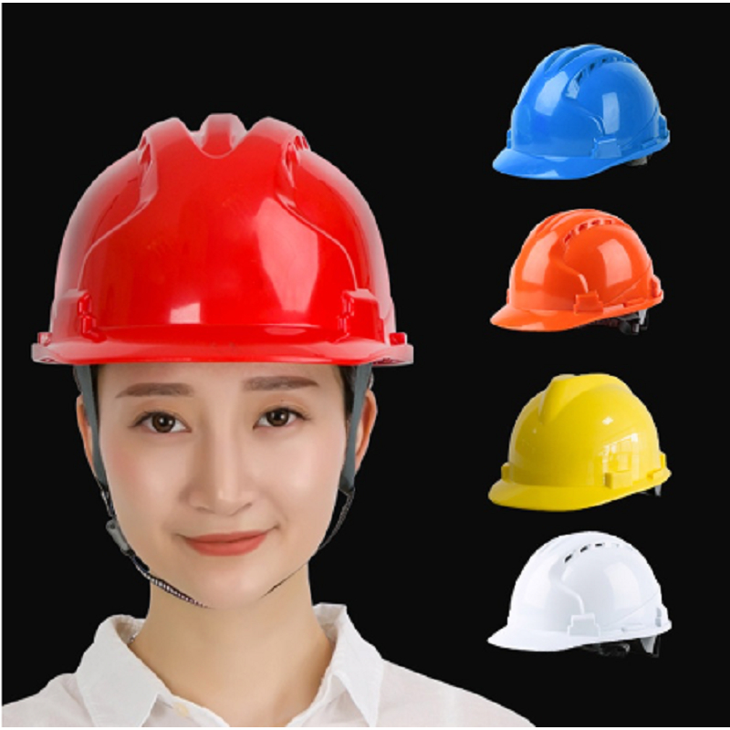 Top Construction Hard Hats ABS Work Job Protective Safety Helmet EM ...