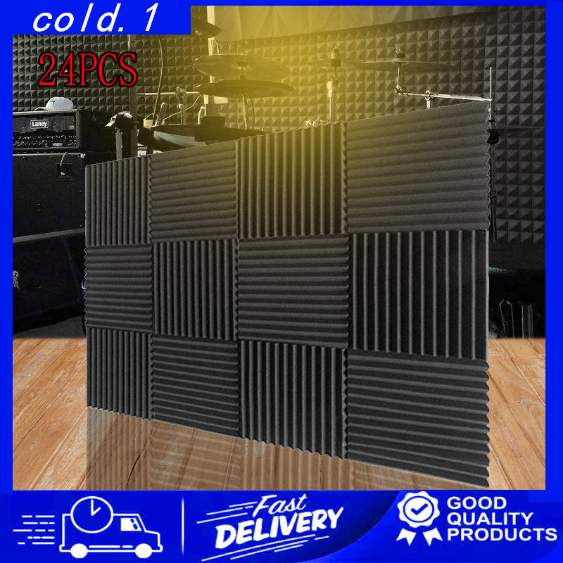 Upgrade Durable Soundproof Foam Studio Foams Acoustic Wall Panel Sound ...