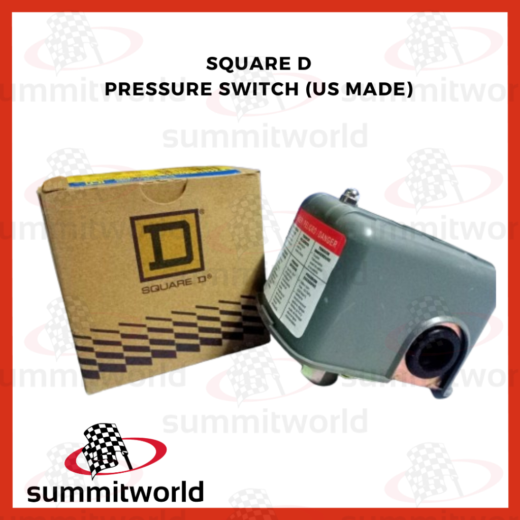 Square-D U.S.A Pressure Switch Original Automatic Water Pump Jet Pump Switch Heavy-Duty 9013 FSG ...