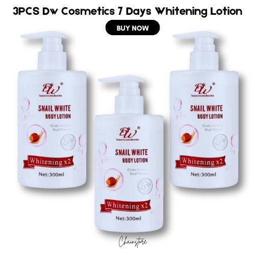 CHAINSTORE DW Snail White Whitening Moisturizing Lotion 300ML 10x ...