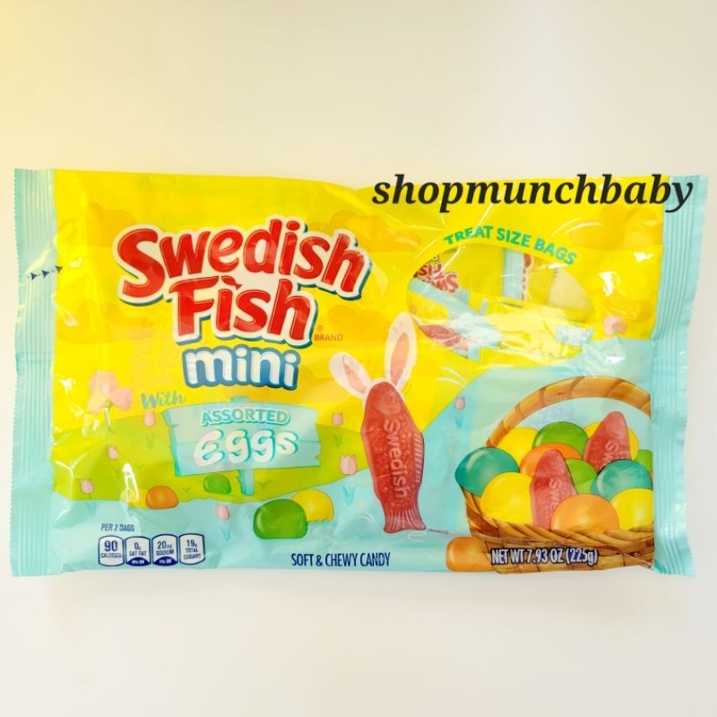 Swedish Fish Mini Soft & Chewy Candy (225g) | Shopee Philippines