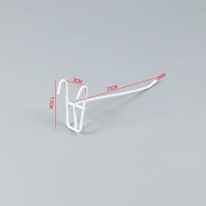 10pc Mesh stall shelf hooks, metal display racks, iron wire mesh hooks ...