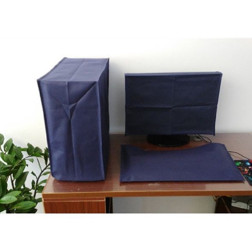 3Pcs/Set Desktop Computer Dust Cover Thickened Oxford Cloth Desktop ...