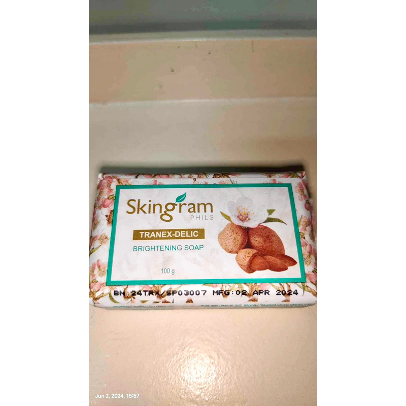 Skingram Tranex-delic Brightening Soap 100g (2026 Expiry, Authentic ...