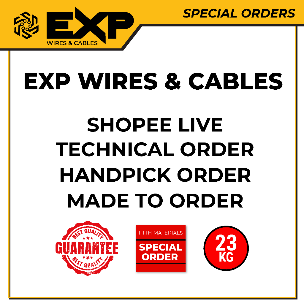 EXP | Fiber Cables | Shopee Live | Special Order | Handpicked | 23KG ...