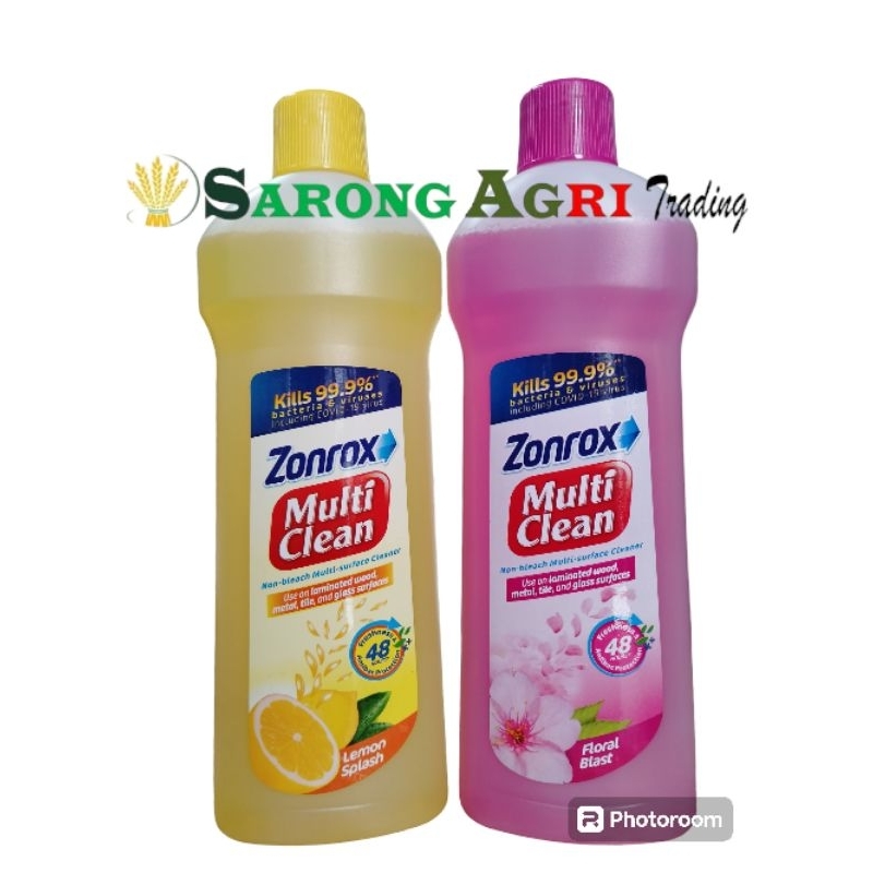 ZONROX MULTI CLEANER NON BLEACH MULTI SURFACE CLEANER | Shopee Philippines