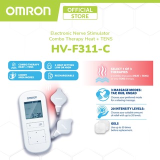 Omron HV-PAD-3AP GEL Pad for Heat TENS HV-F311 | Shopee Philippines