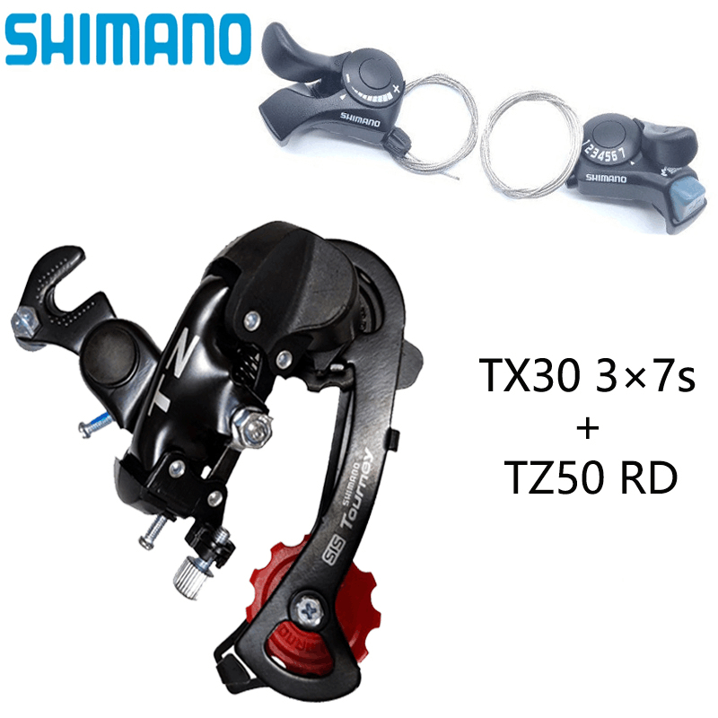Shimano Tourney RD 6/7 speed Groupset MTB TZ50 TZ500 RD 7 speed Bike ...