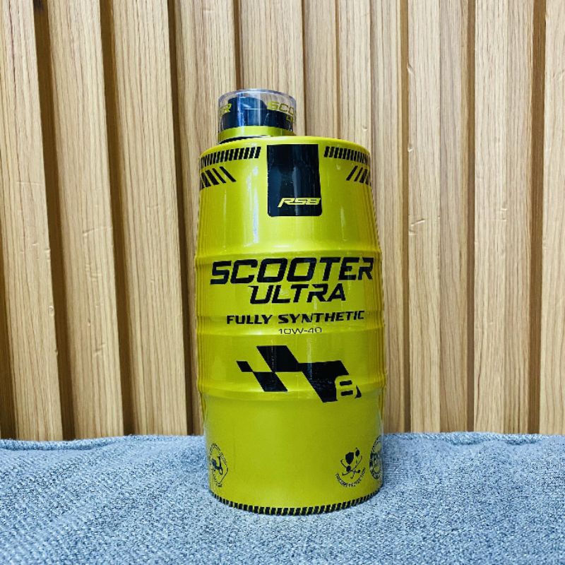 RS8 SCOOTER ULTRA 10W40 FULLY SYNTHETIC 1.LITER/800ML | Shopee Philippines