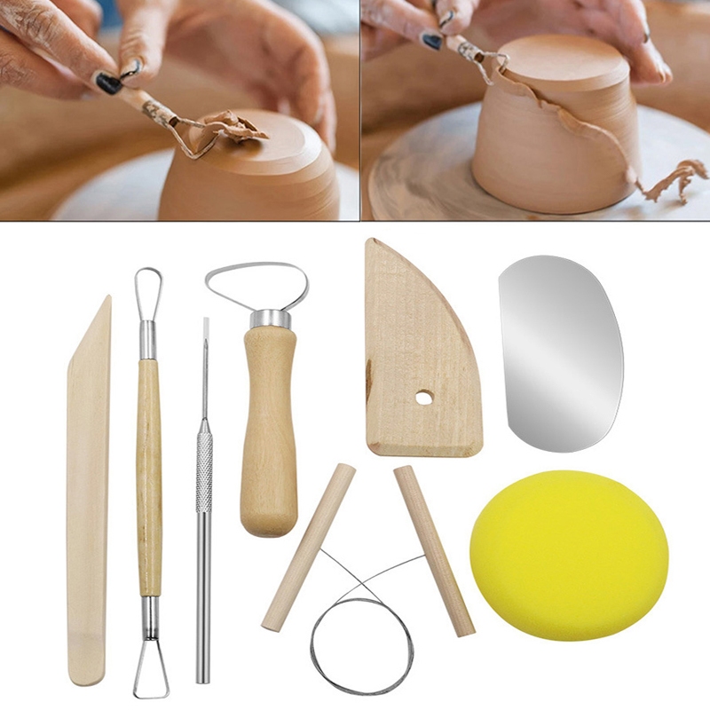 8Pcs Clay Molding Tools Air Dry Clay Tools Clay Sculpting Tool Set Clay ...