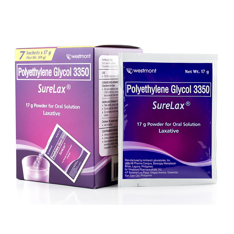 Surelax 17g Powder for Oral Solution Laxative 1 sachet | Shopee Philippines