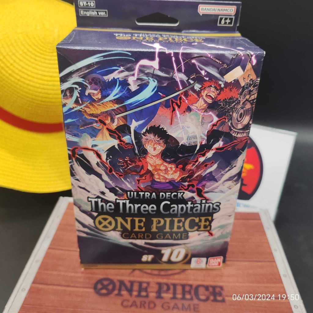 One Piece TCG - ST10 "The Three Captains" English Version | Shopee ...