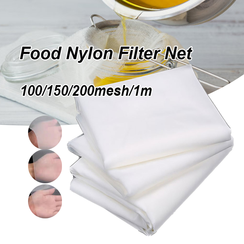 Food Nylon Filter Net Reusable Nylon Filter Strainers Mesh Fine Mesh ...