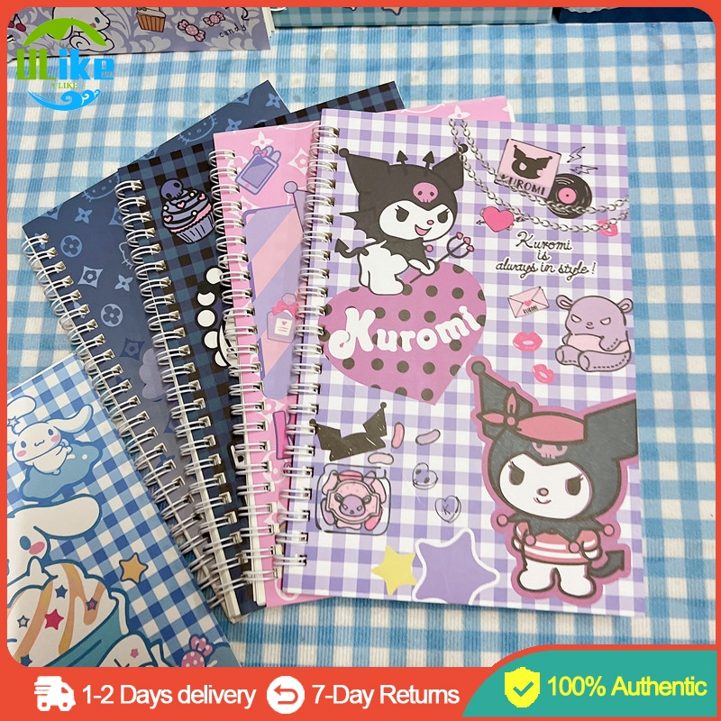 Sanrio Student A5 Notebook Kuromi Cute 60 Sheets 120 Pages Coil ...