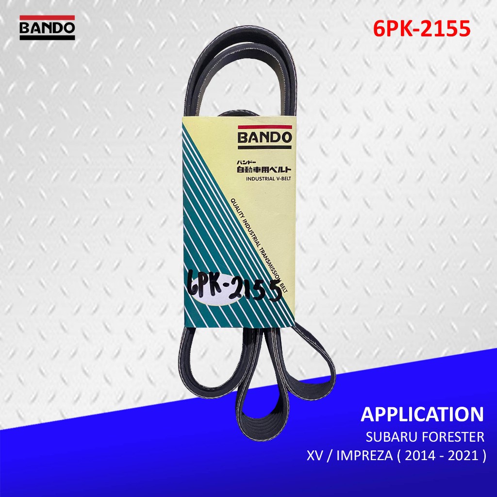 Bando Drive Belt for Subaru Forester / XV / Impreza ( 2014 - 2021 ...