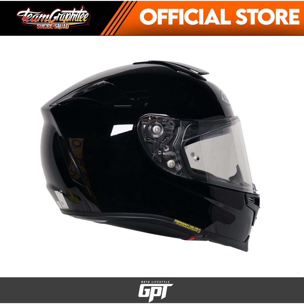 HJC HELMET RPHA 70 MONO METALLIC BLACK (Dual Visor) | Shopee Philippines