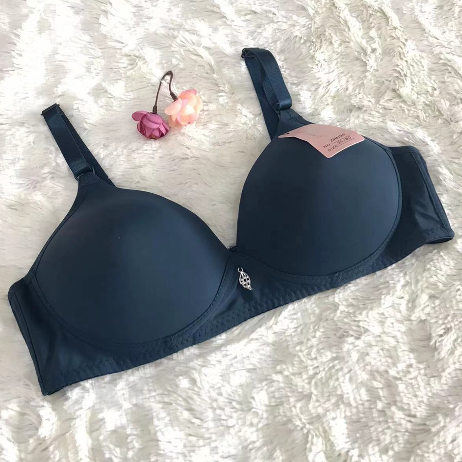 Isabelle Q High Stretched ZHH-35 Pointed No Wire non-strapless Bra ...