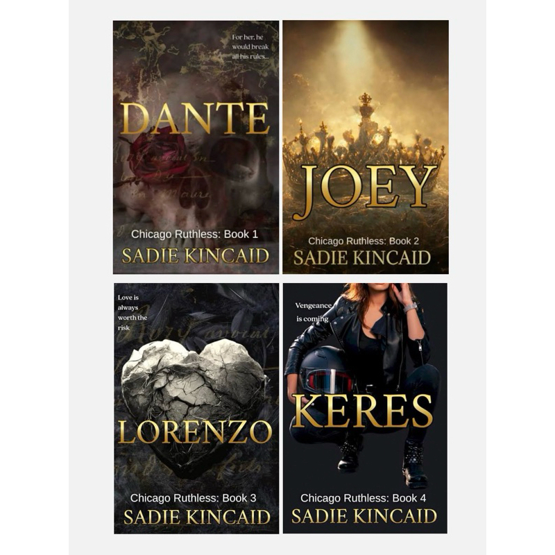 Dante | Joey | Lorenzo | Keres (Chicago Ruthless Series) by Sadie ...