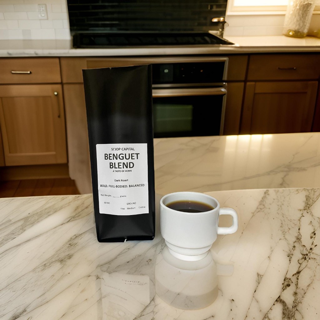 Benguet Blend: 250 grams Premium Coffee Beans, FREE Grinding, Dark ...
