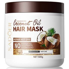 Sadoer Nourishing Coconut Oil Hairmask 500g | Shopee Philippines