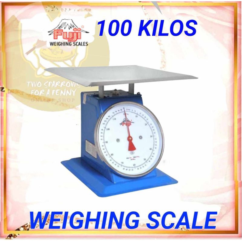 FUJI 150 kilos Weighing Scale / Timbangan | Shopee Philippines