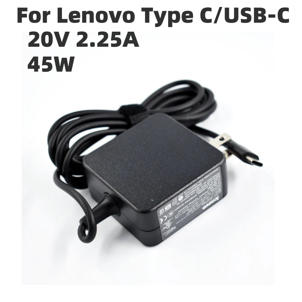 (Square) For Lenovo 65W 45W 20V 2.25A Type C USB-C Laptop Power Adapter Charger | Shopee Philippines