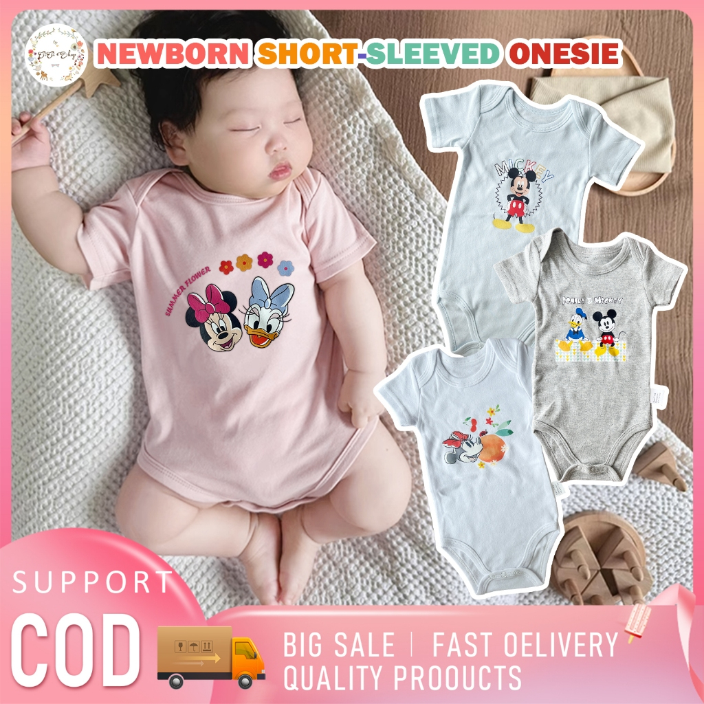 CiCi Baby Cotton Cartoon Bodysuit Onesie Infant Romper Newborn Clothes ...