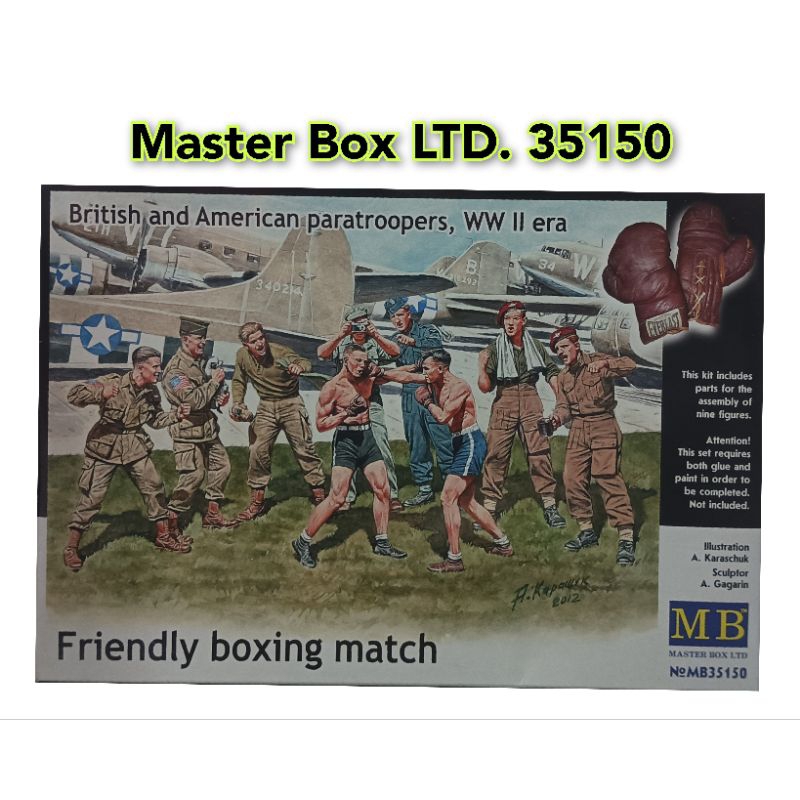 Master Box LTD. 35150 Friendly Boxing Match. British and american ...