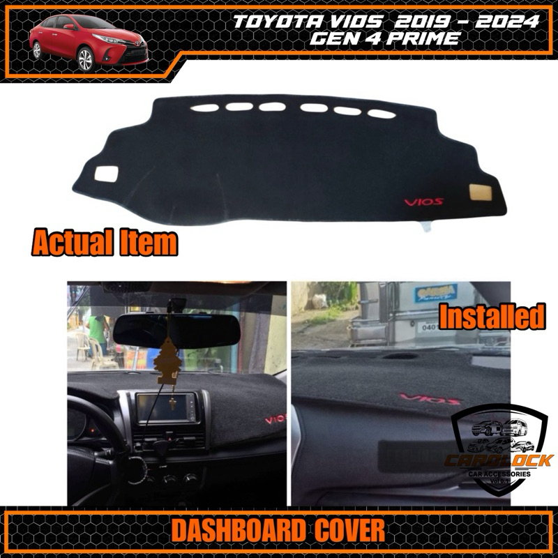 Toyota Vios 2019 2020 2021 2022 2023 2024 Dashboard Cover | Shopee ...