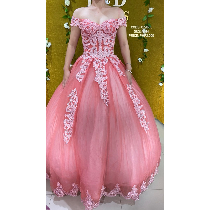 DEBUT GOWN (CODE: OZARK) | Shopee Philippines
