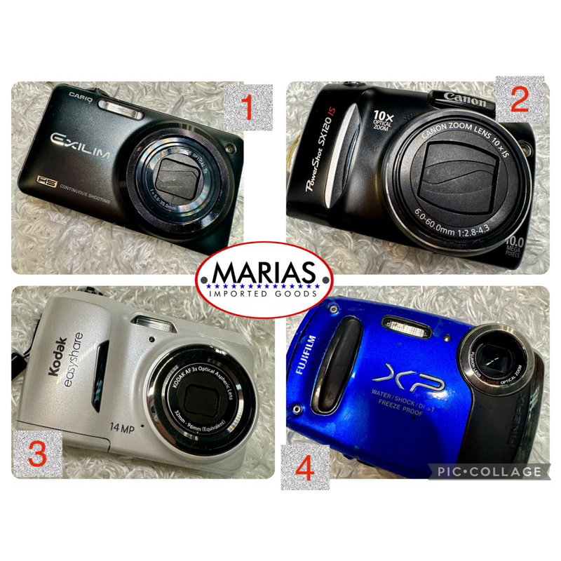 Marias Preloved / Secondhand branded digital cameras | Shopee Philippines