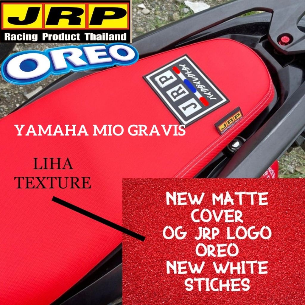 YAMAHA MIO GRAVIS LIHA TEXTEURE OREO JRPRED SEAT COVER HIGH QUALITY ...