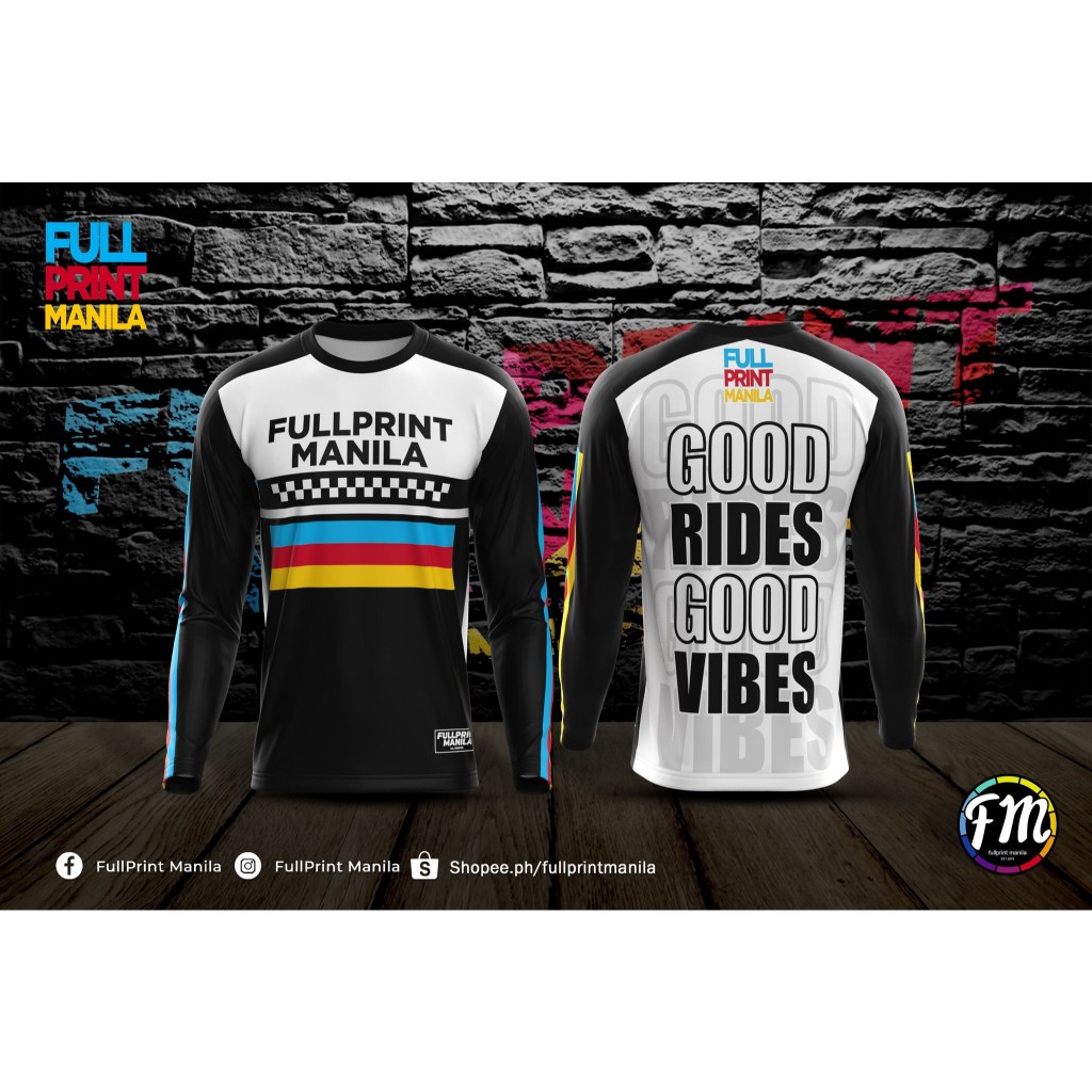 FM 043 FULLPRINT RIDING JERSEY FULL SUBLIMATION | Shopee Philippines