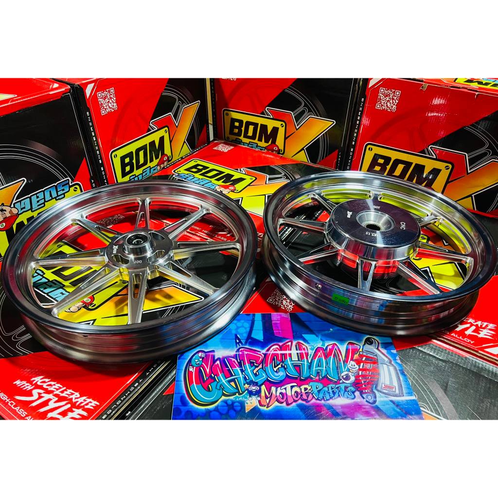 BOM RANGSIT CNC STAR MAGS CLICK 125/150/160 / AEROX V1 / V2 / NMAX V2 ...