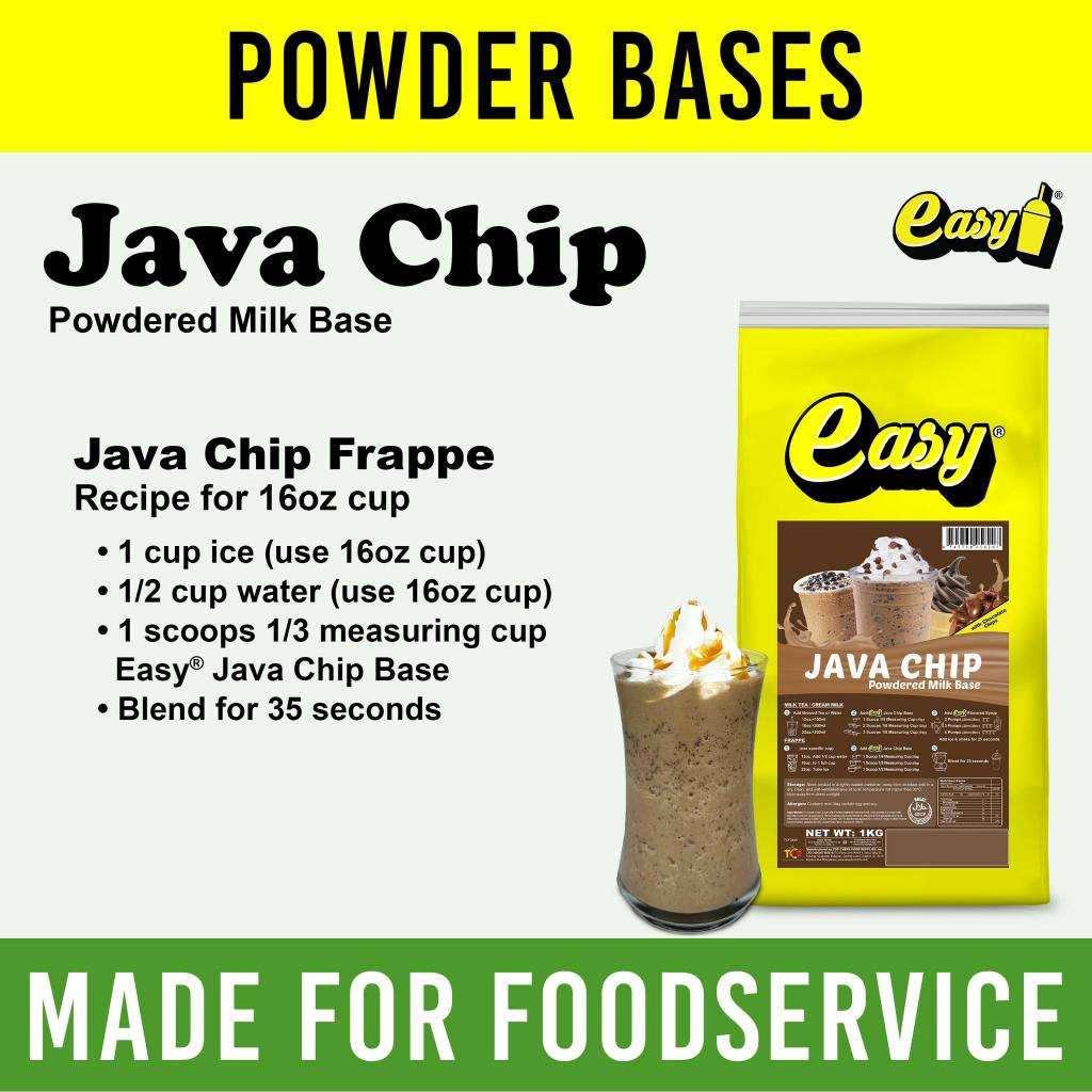 Easy Brand Java Chip Base Powder (1KG) | Shopee Philippines