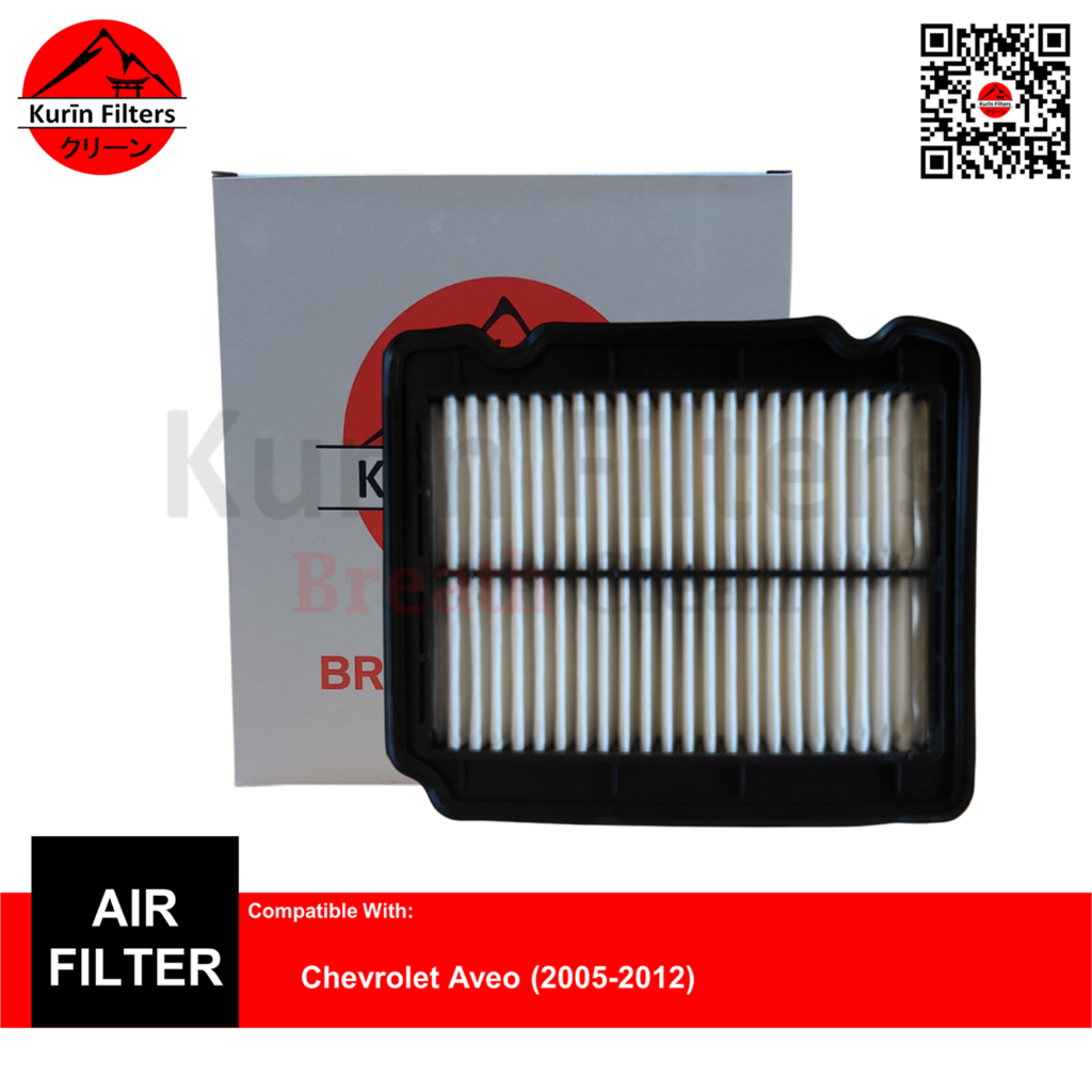 KURIN Air Filter for Chevrolet Aveo (2005 - 2012) | Shopee Philippines