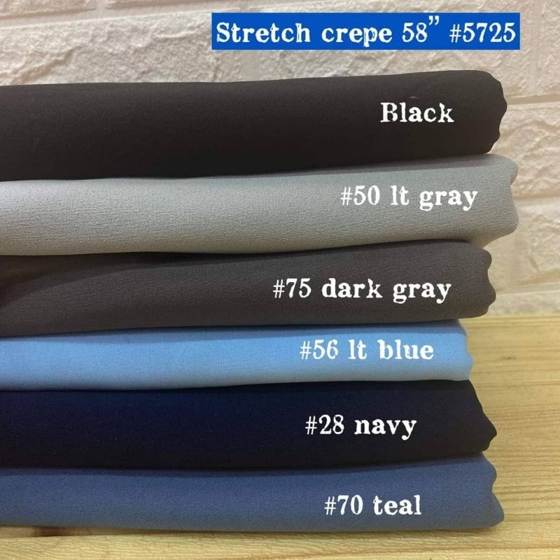 Stretch crepe 58 " | Shopee Philippines